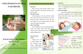 Leaflet Cara Penggunaan Obat yang Benar.docx