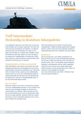 VoIP Intermediair | PDF