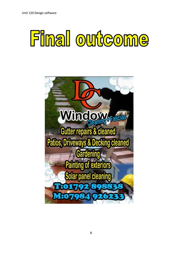 Leaflet design project | PDF