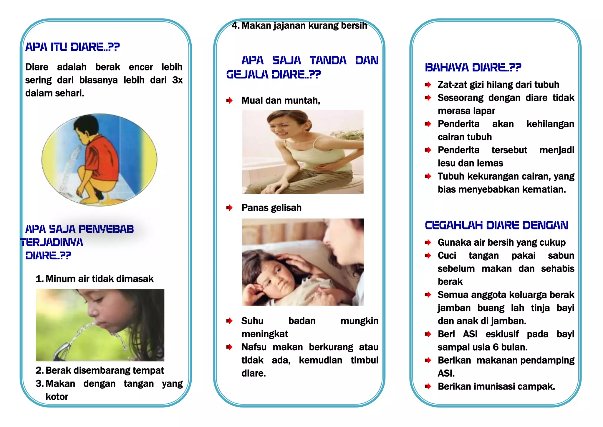 Leaflet diare | DOCX