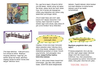 Leaflet diare pada ibu akper muna 2 | DOCX