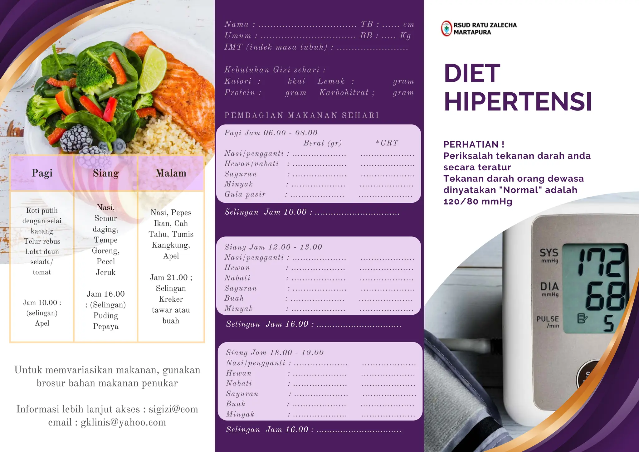 Leaflet Diet Hipertensi pada pasjenn.pdf