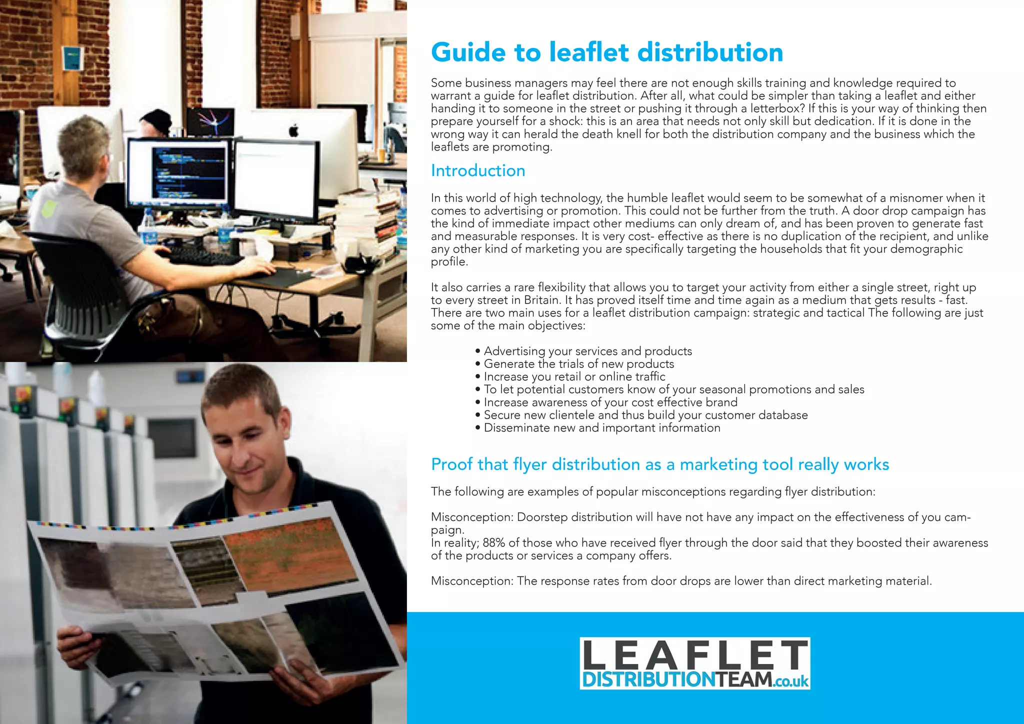 Leaflet Distribution Guide | PDF
