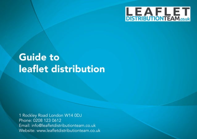 Leaflet Distribution Guide | PPT