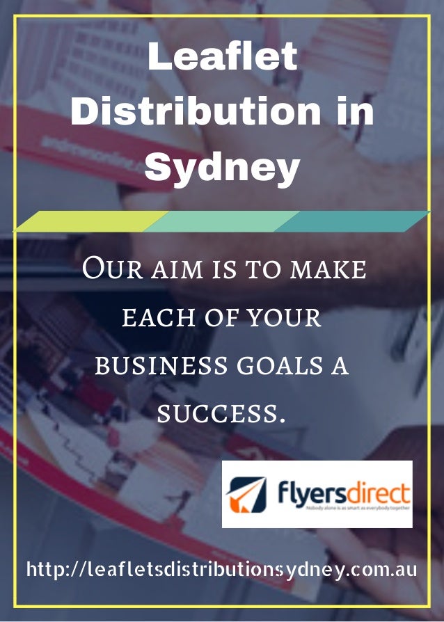 Leaflet distribution sydney Leaflet distribution sydney