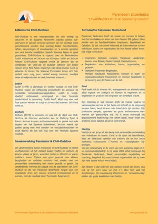 Leaflet Ervaringstocht In De Spaanse PyerneeëN Brochure | PDF