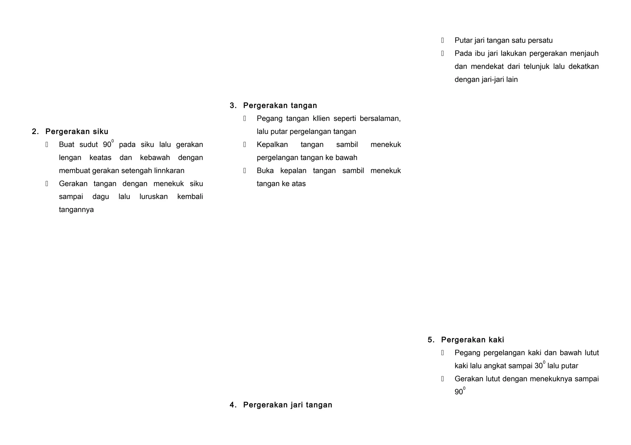 Leaflet exercise ekstremitas | PPT Leaflet exercise ekstremitas | PPT