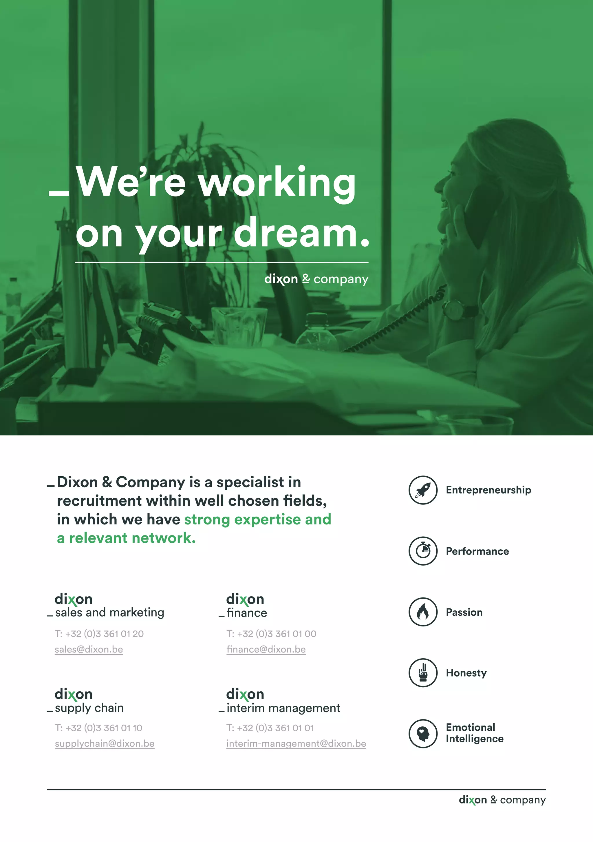 Dixon & Company - specialist in Finance Recruitment | PDF