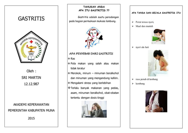 Leaflet gastritis 45 | DOCX
