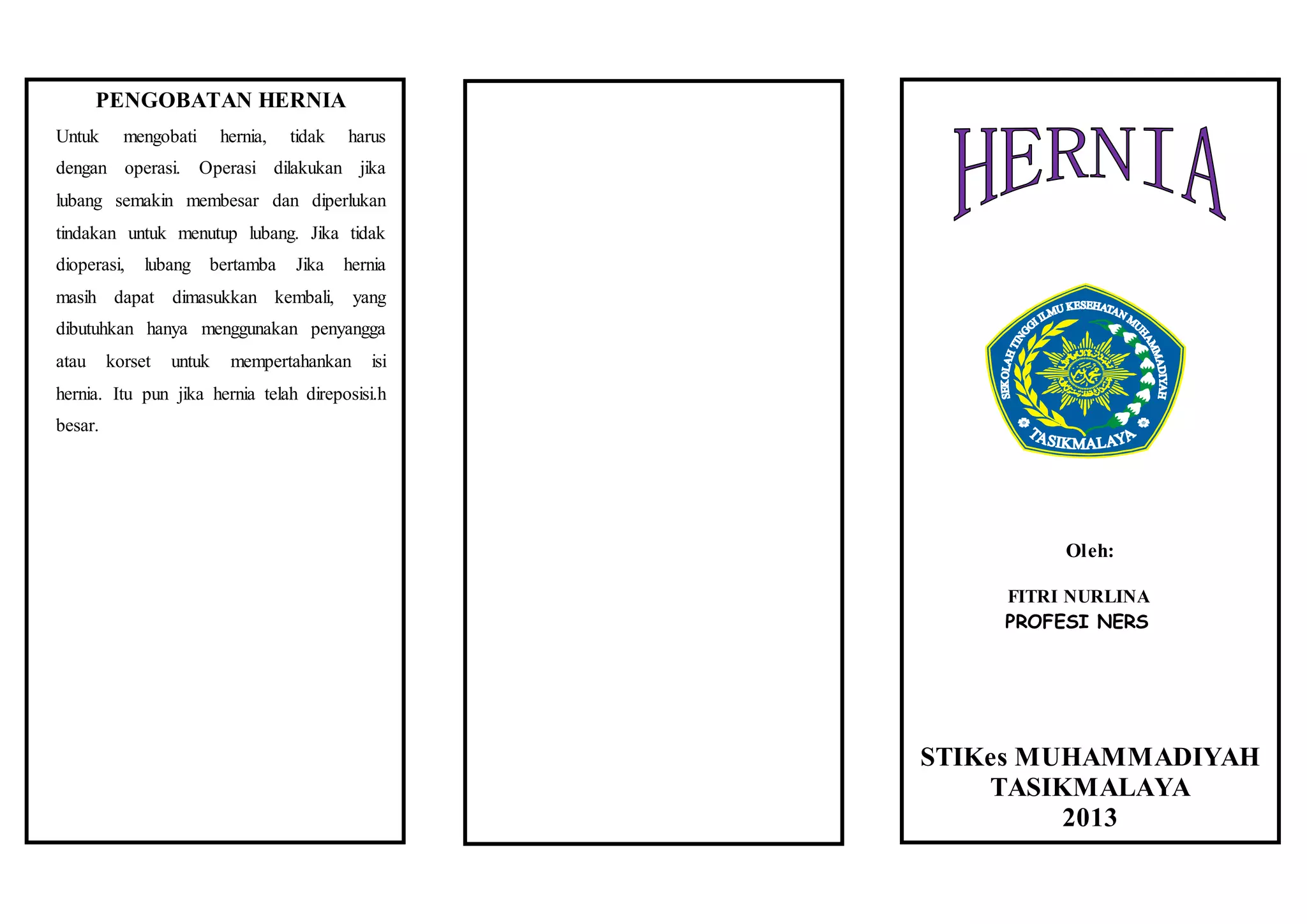 Leaflet hernia akper | DOCX