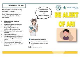 Be Alert of ARI for childern to prevention | PPT