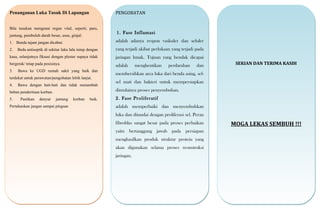 Leaflet luka tusuk | DOC