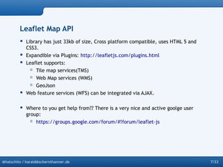 Leaflet maptime | PPT