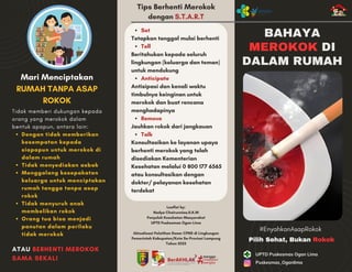 Leaflet bahaya Merokok di dalam rumah 123 | PDF