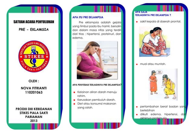 Leaflet preklamsia | DOCX