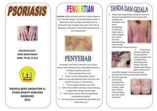 Leaflet psoriasis | DOCX