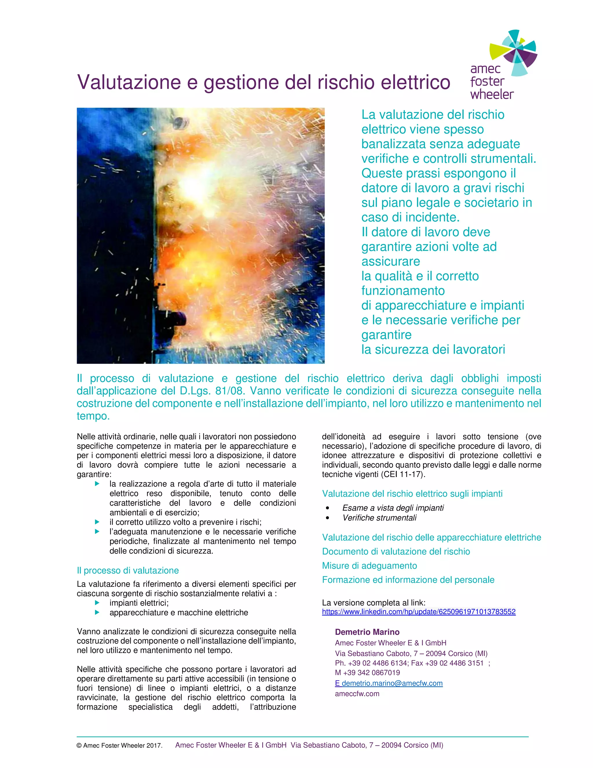 Leaflet rischio elettrico rev 24 03 17 short | PDF
