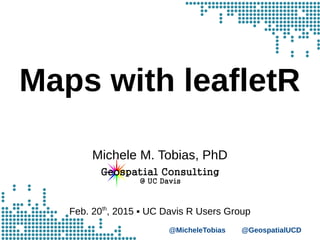 Maps with leafletR | PPT