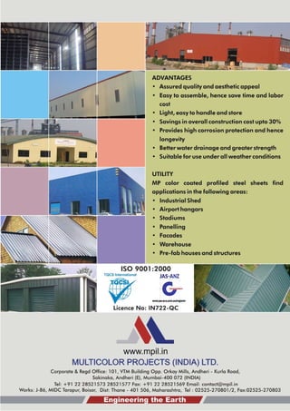 Leaflet roofing and cladding | PDF | Construction Industry | Industries
