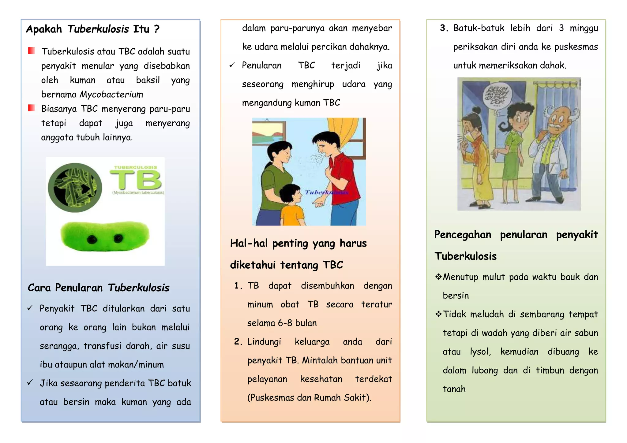 Leaflet tbc akper muna 2 | DOCX