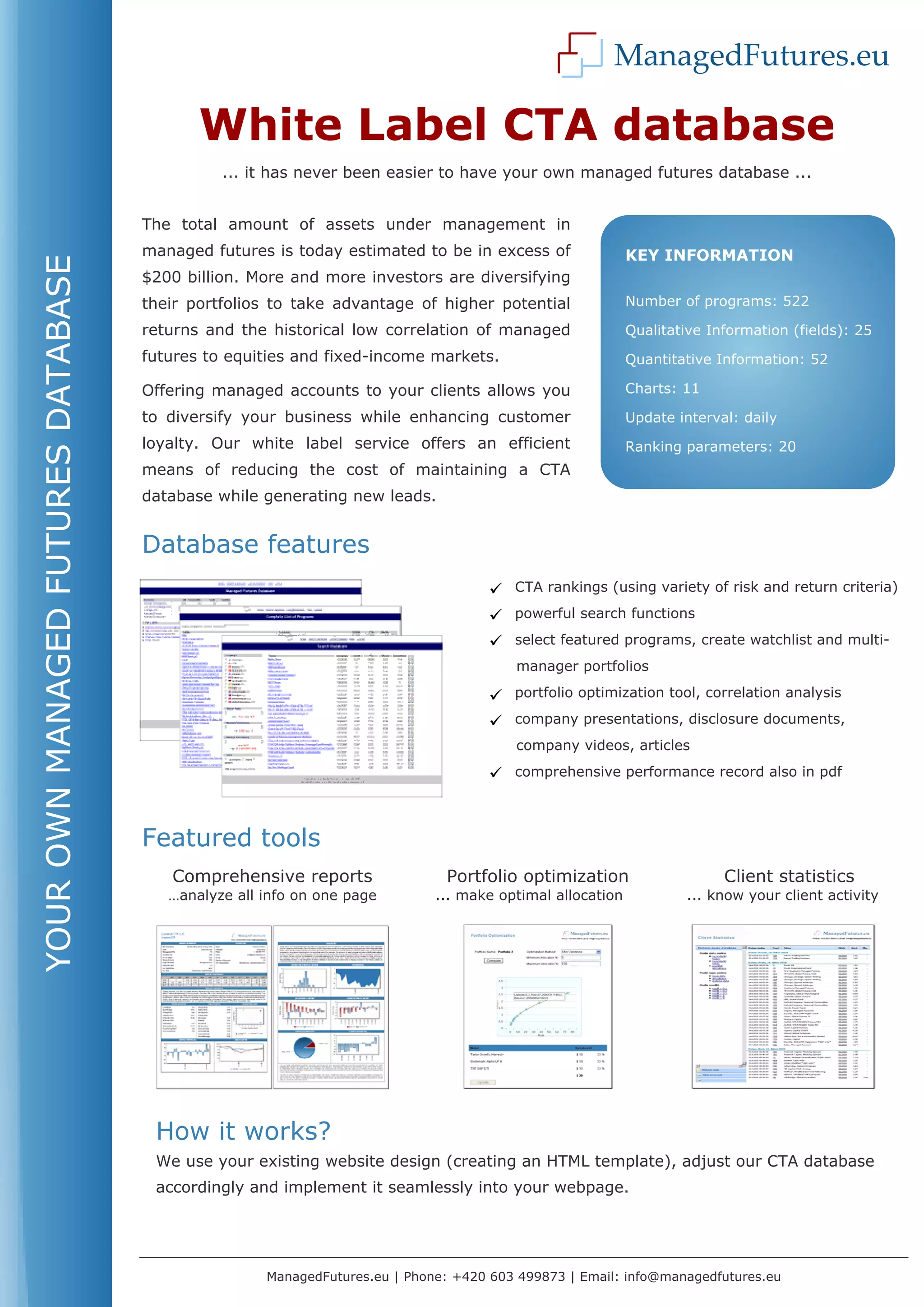 White Label CTA database | PDF
