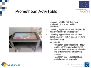 LeaForum introduction | PPT