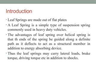 Leaf Springs Design of machine members -II.pptx