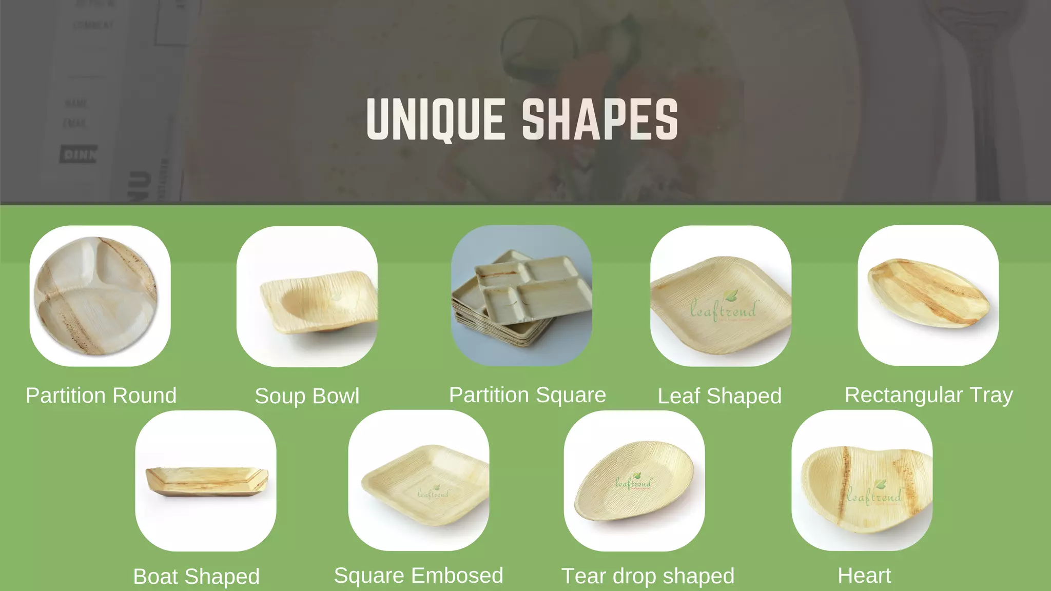 Leaftrend's Areca palm leaf plates and bowls! | PDF