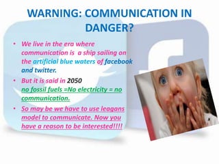 Leagens model of communication | PPTX