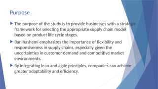 Lean and Agile Supply Chain Management, Article Review.pptx
