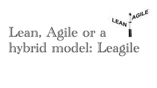 Leagile supply chain transformation & strategies | PDF
