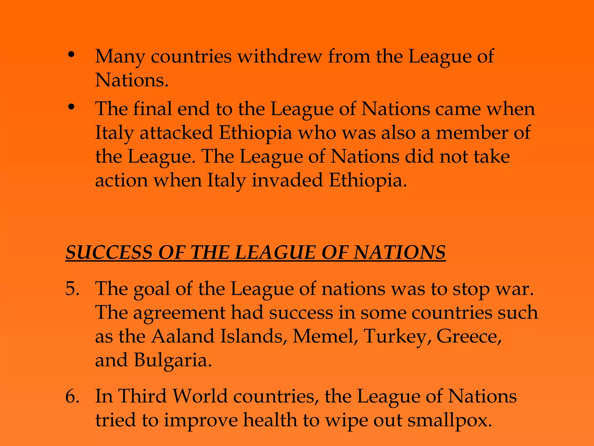 League Of Nations | PPT