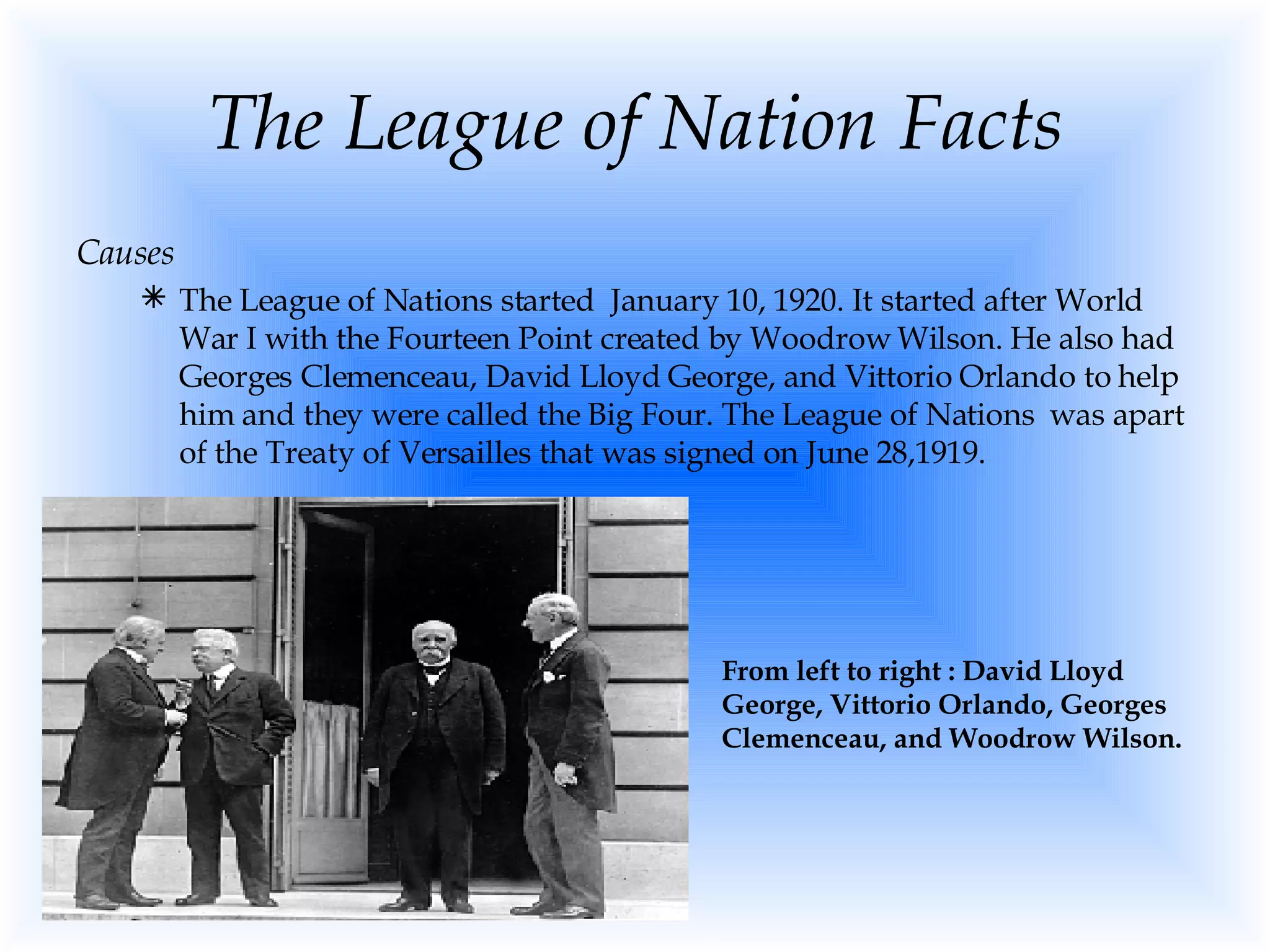 League Of Nations | PPT