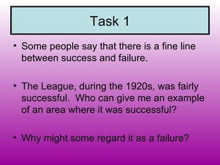 League of Nations 1930s | PPT