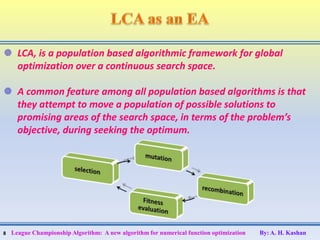 League championship algorithm | PPTX