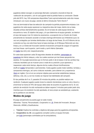 League of legends | PDF
