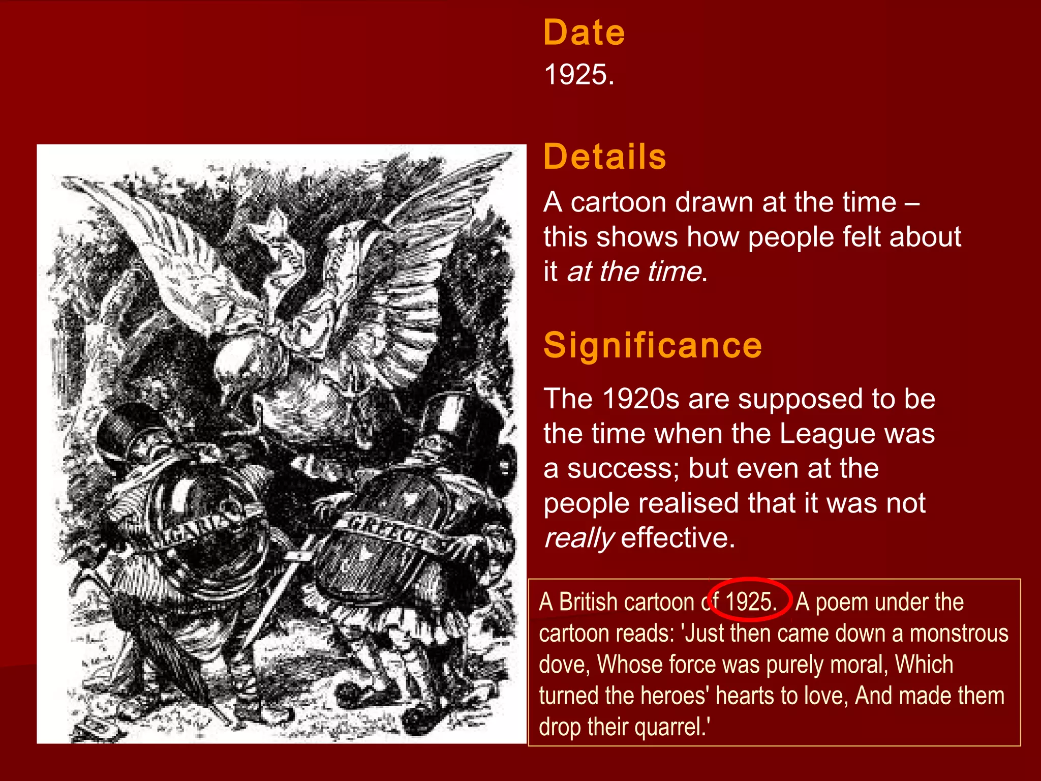 Interpreting a Political cartoon IGCSE History | PPS