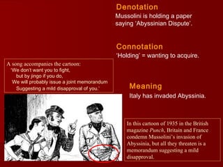 Abyssinia cartoon interpretation | PPS