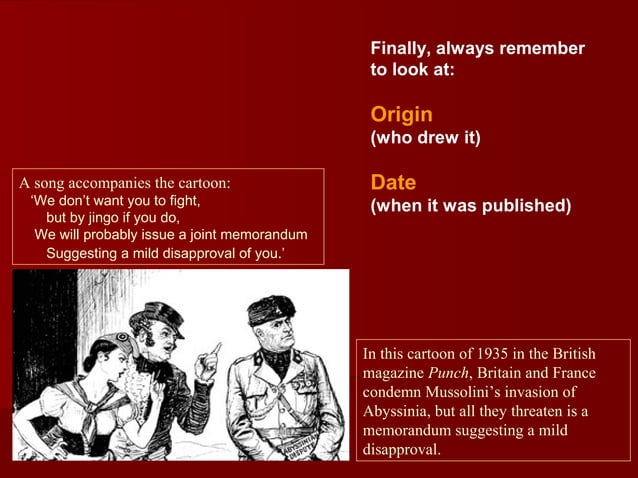 Abyssinia cartoon interpretation | PPS