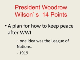 The League of Nations | PPT