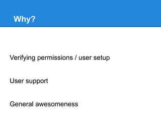 User Switcher for Cascade Server | PPT