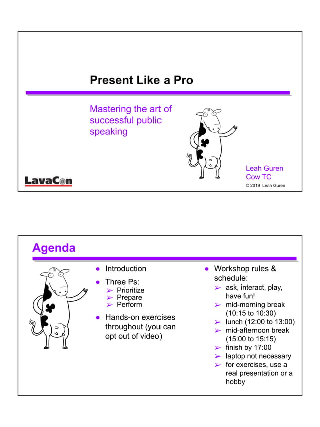 Present Like a Pro | Leah Guren | PDF | Technology & Computing