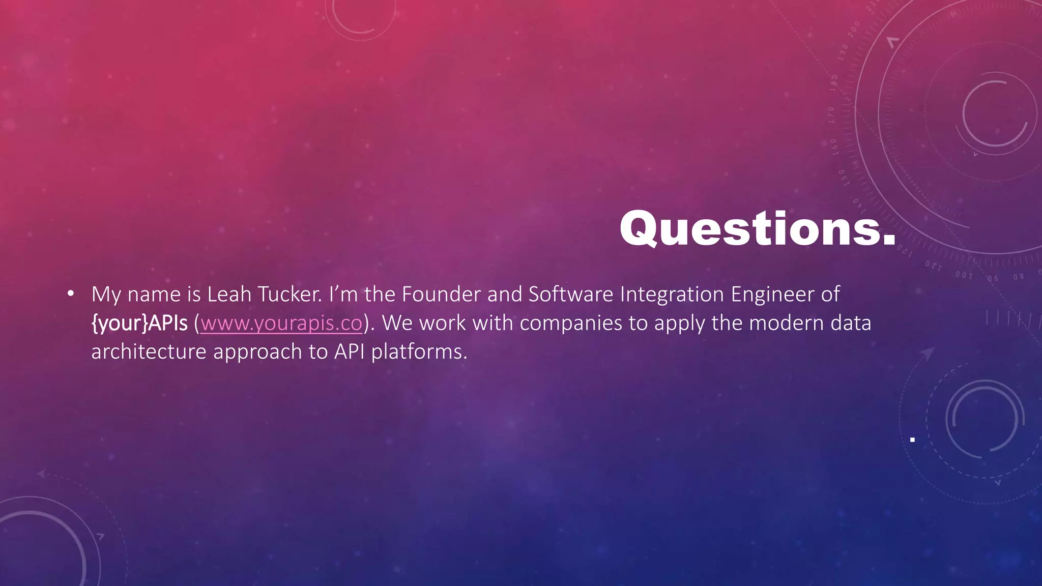 Designing a Future-proof API Program | PPT
