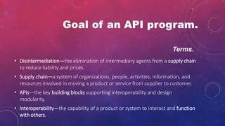 Designing a Future-proof API Program | PPTX | Programming Languages ...