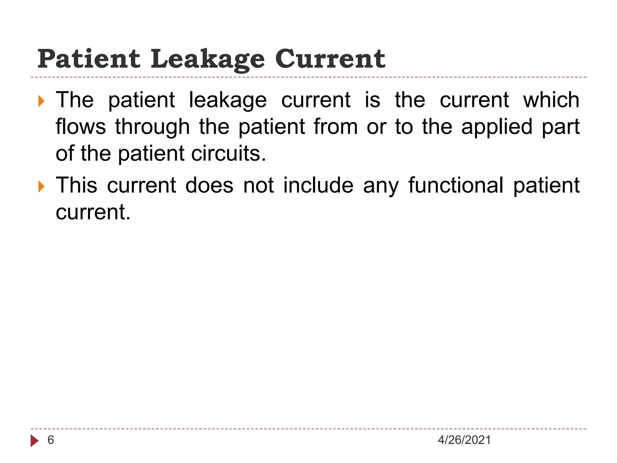 Leakage current | PPTX