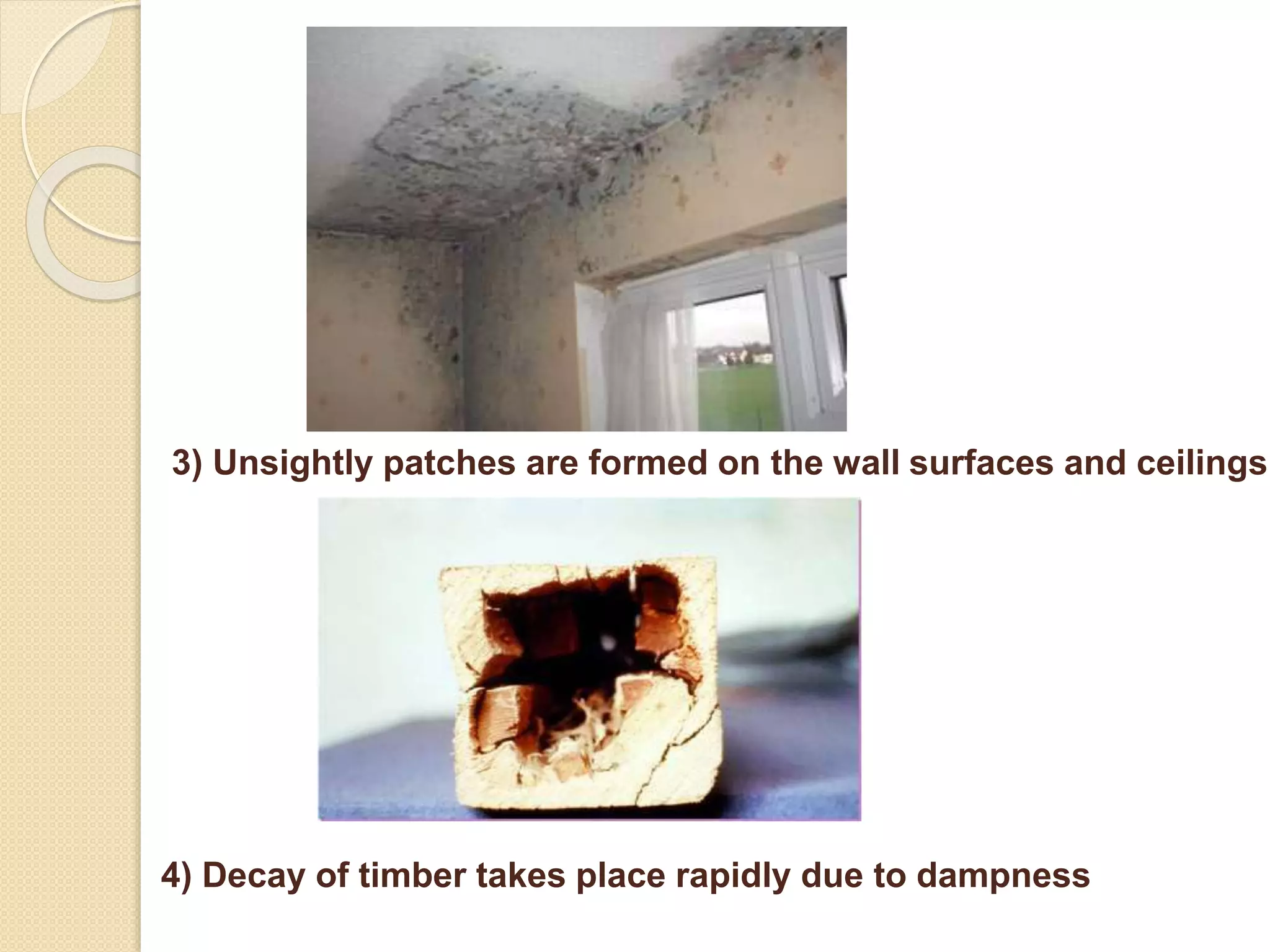 Leakage in external walls of the buildings. | PPTX