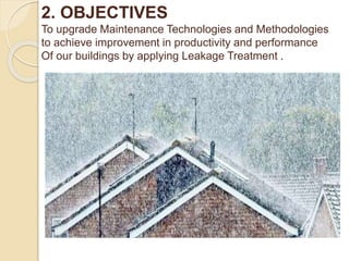 Leakage in external walls of the buildings. | PPTX