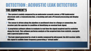Leakages in pipes,ppt | PPTX