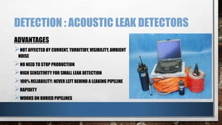 Leakages in pipes,ppt | PPTX