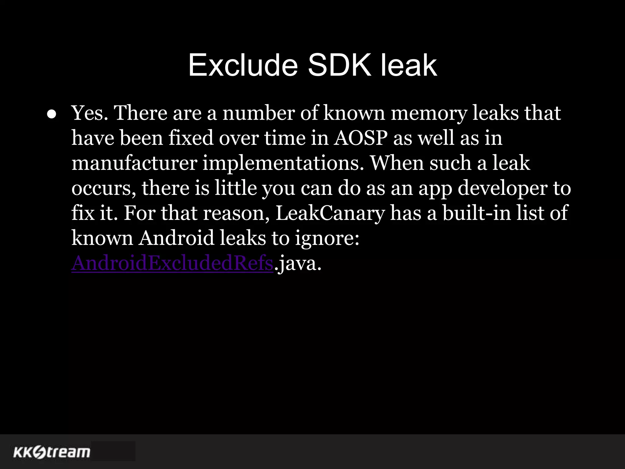 Leakcanary tool | PPTX